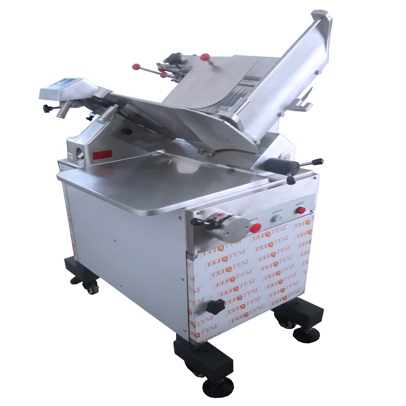 LM-808 Bacon Frozen Meat Lamb Beef Pork Roll Cutting Machine - Buy ...
